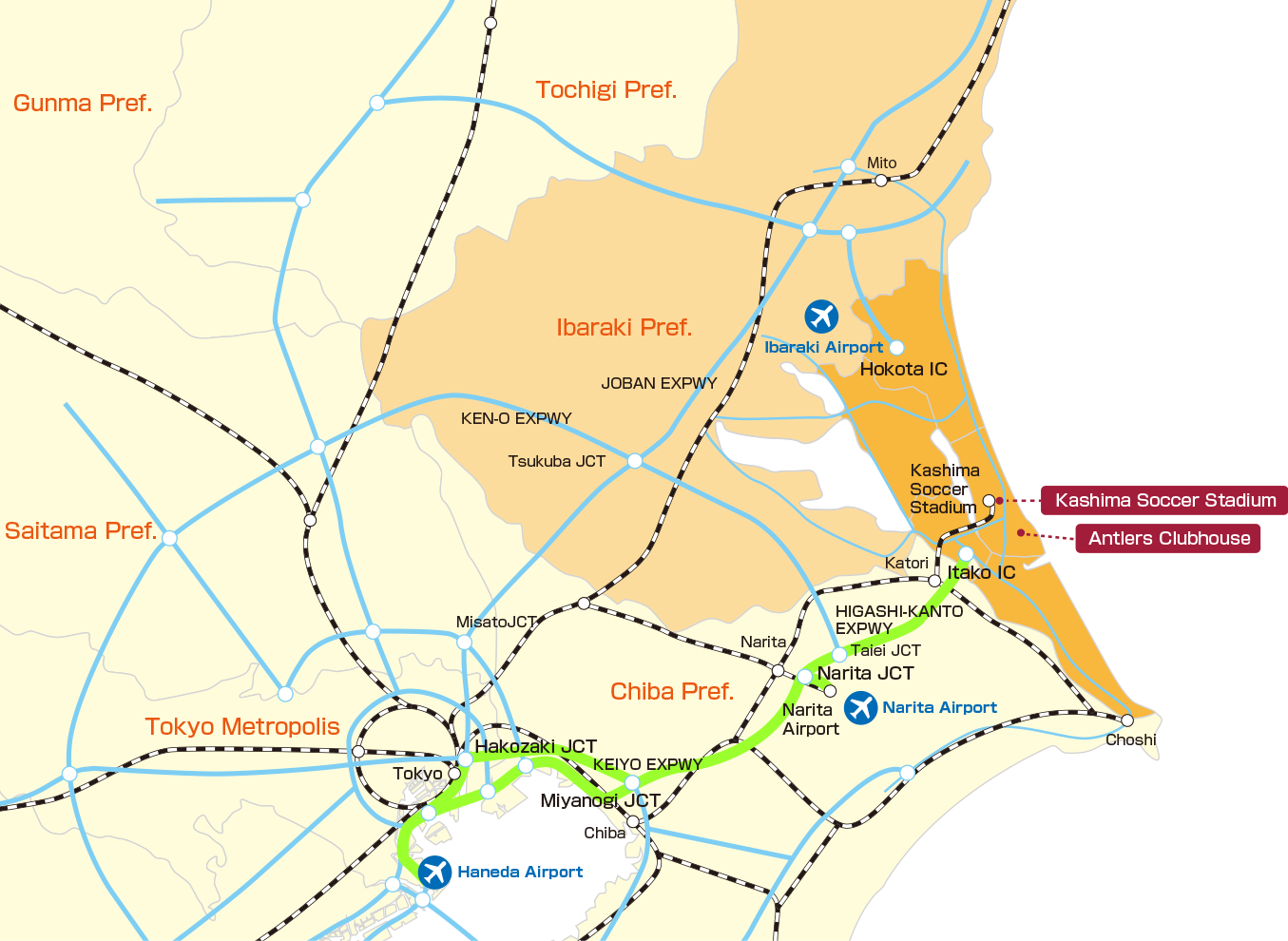 ACCESS｜KASHIMA ANTLERS OFFICIAL WEBSITE